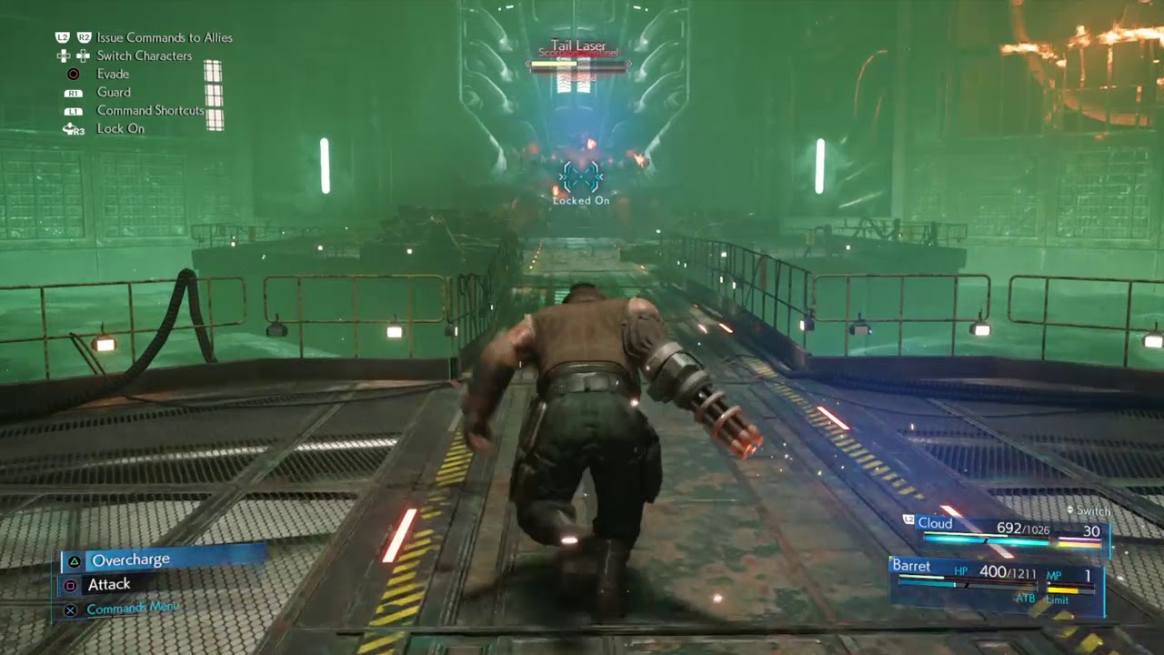 FINAL FANTASY VII REMAKE RAW Mako Reactor 1 Boss Fight. - YouTube
