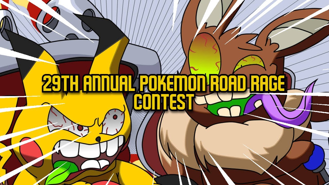 29th Annual Pokemon Road Rage Contest | Road Rage but Eevee and Pikachu ...