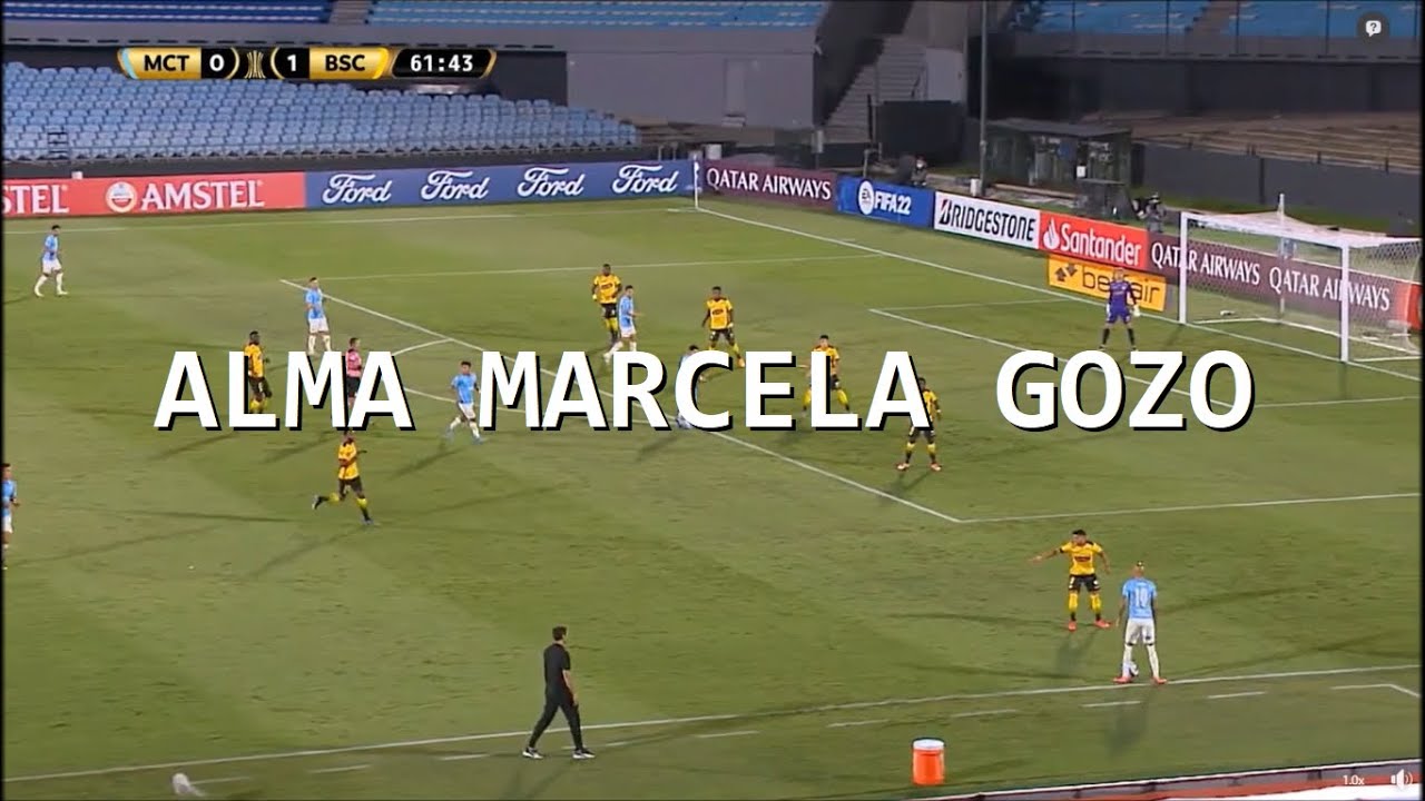 "ALMA MARCELA GOZO" troleo en PARTIDO de FÚTBOL - YouTube