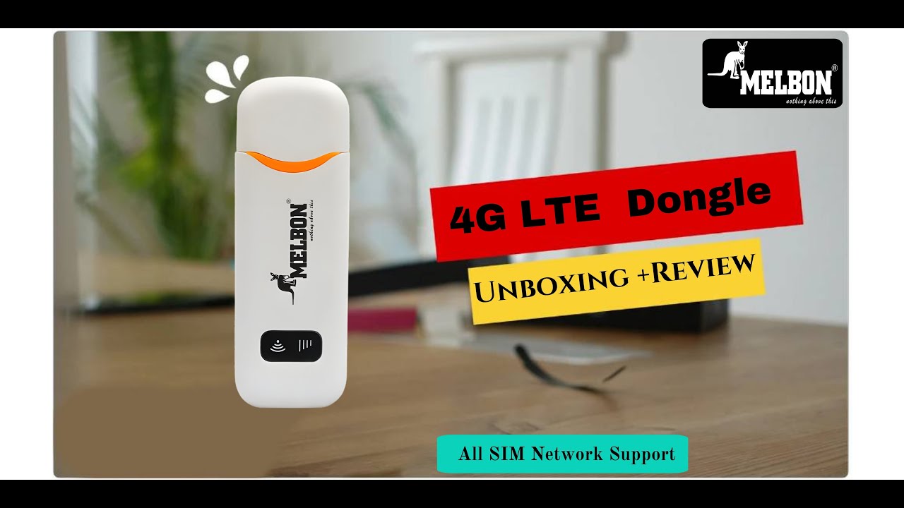 Melbon T708 4G LTE Wireless USB Dongle || Unboxing and review || # ...