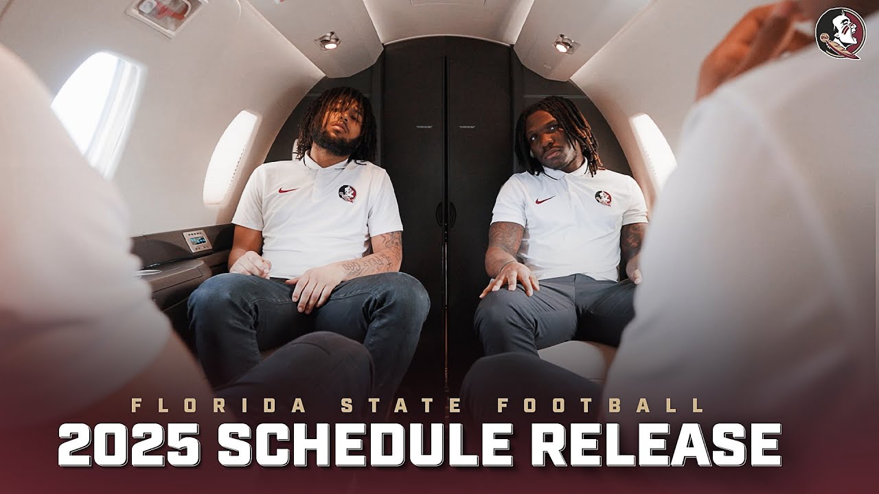 2025 FSU Football Schedule Release - YouTube