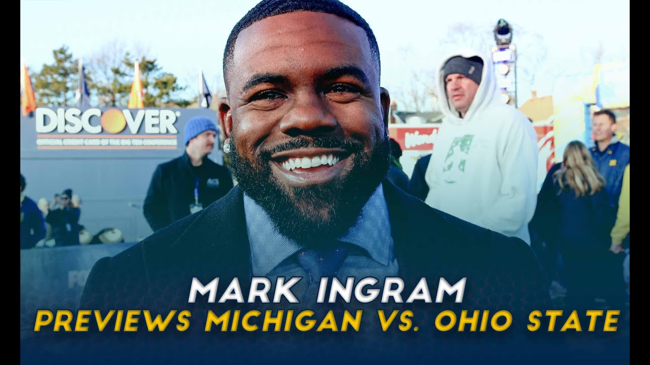 EXCLUSIVE: Mark Ingram talks Michigan football run game before Ohio ...