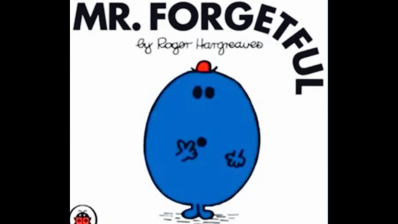 Mr. Men, Mr. Forgetful by Roger Hargreaves, read aloud kid's book - YouTube