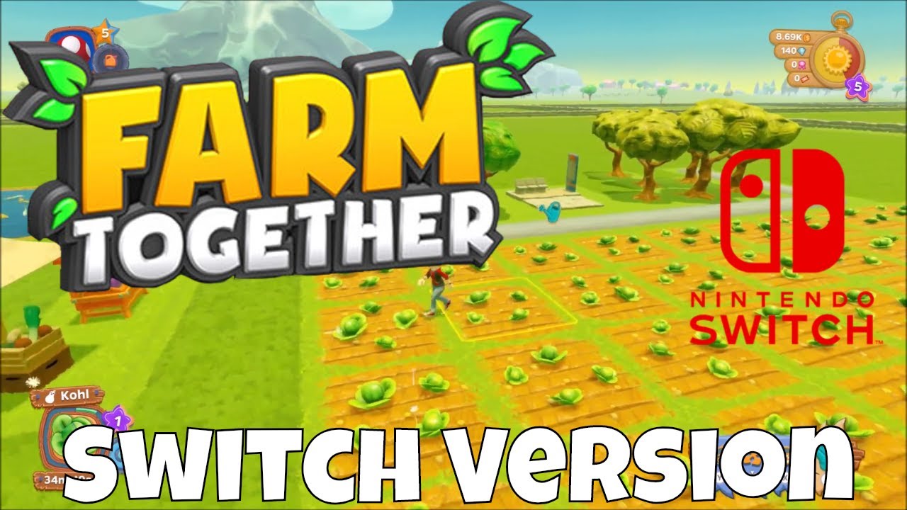 FARM TOGETHER Nintendo Switch Gameplay Die ersten Schritte auf der ...