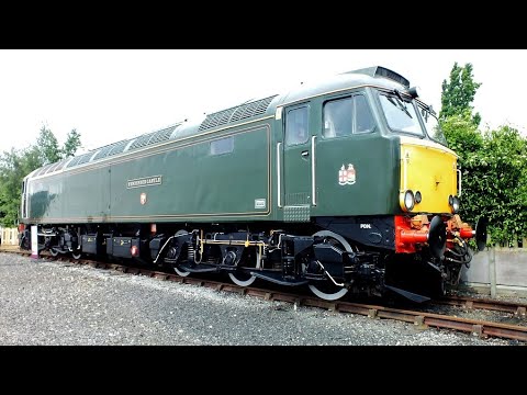 Class 57 locomotive - 57604 Pendennis Castle - YouTube