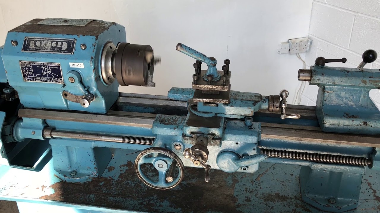 Boxford Lathe - YouTube