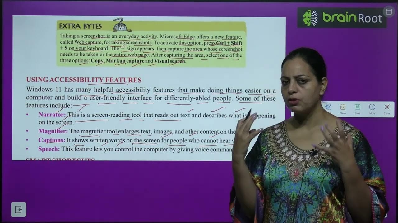 BRAIN ROOT COMPUTER CLASS 4 CHAPTER 2 CONTROL PANEL - YouTube