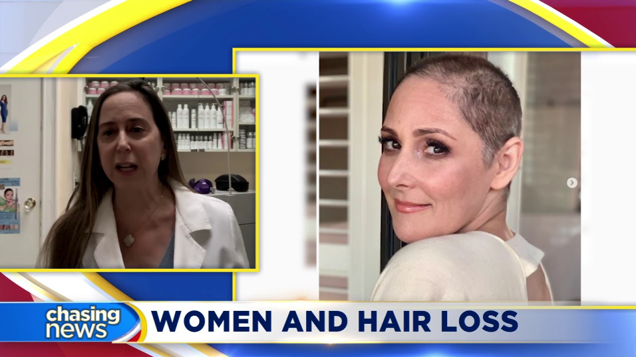 Ricki Lake reveals her struggle with hair loss - YouTube