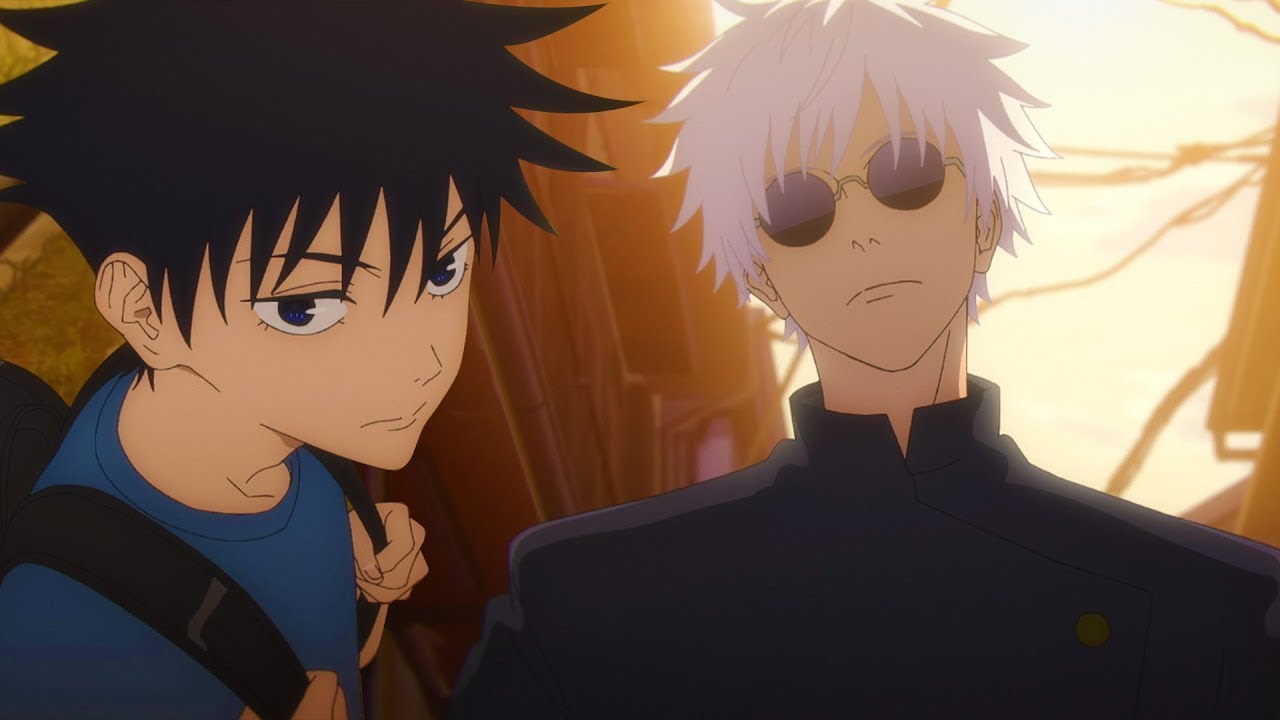 Gojo meets Megumi for the first time | Jujutsu Kaisen Season 2 | Clip ...