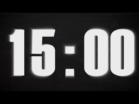 15 Minutes Timer | Silent Alarm | Stay Focused | 15 Minutes of Work ...