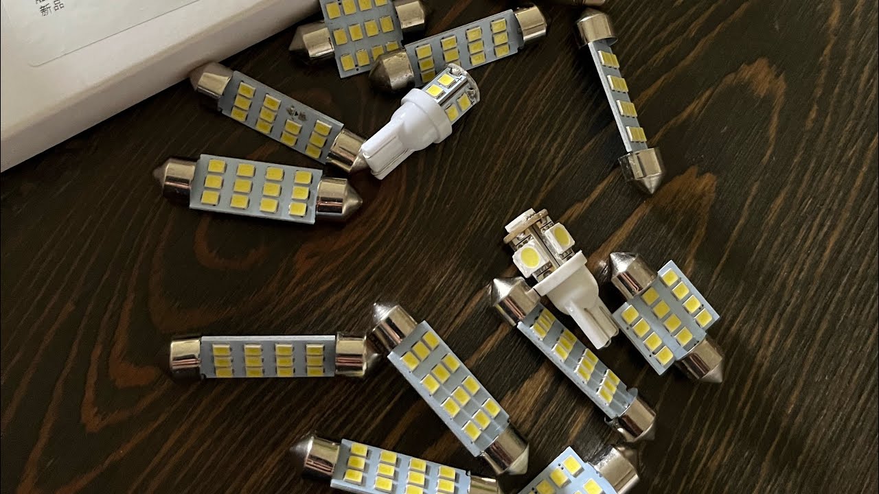 How to replace old cabin lights of Mitsubishi Endeavor to LED lights ...
