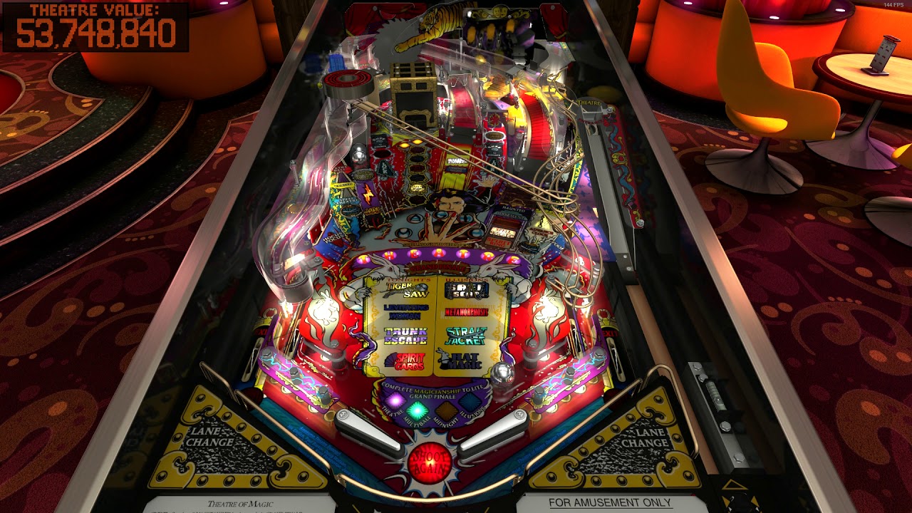 Pinball FX3 - Theatre of Magic - Classic Arcade (5.2 Billion) - YouTube