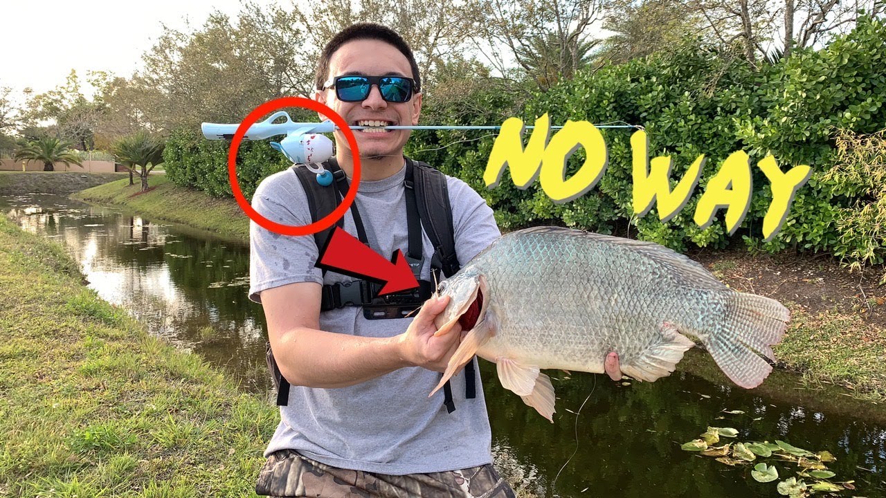 BARBIE ROD VS. NORMAL ROD (PB'S CAUGHT) - YouTube