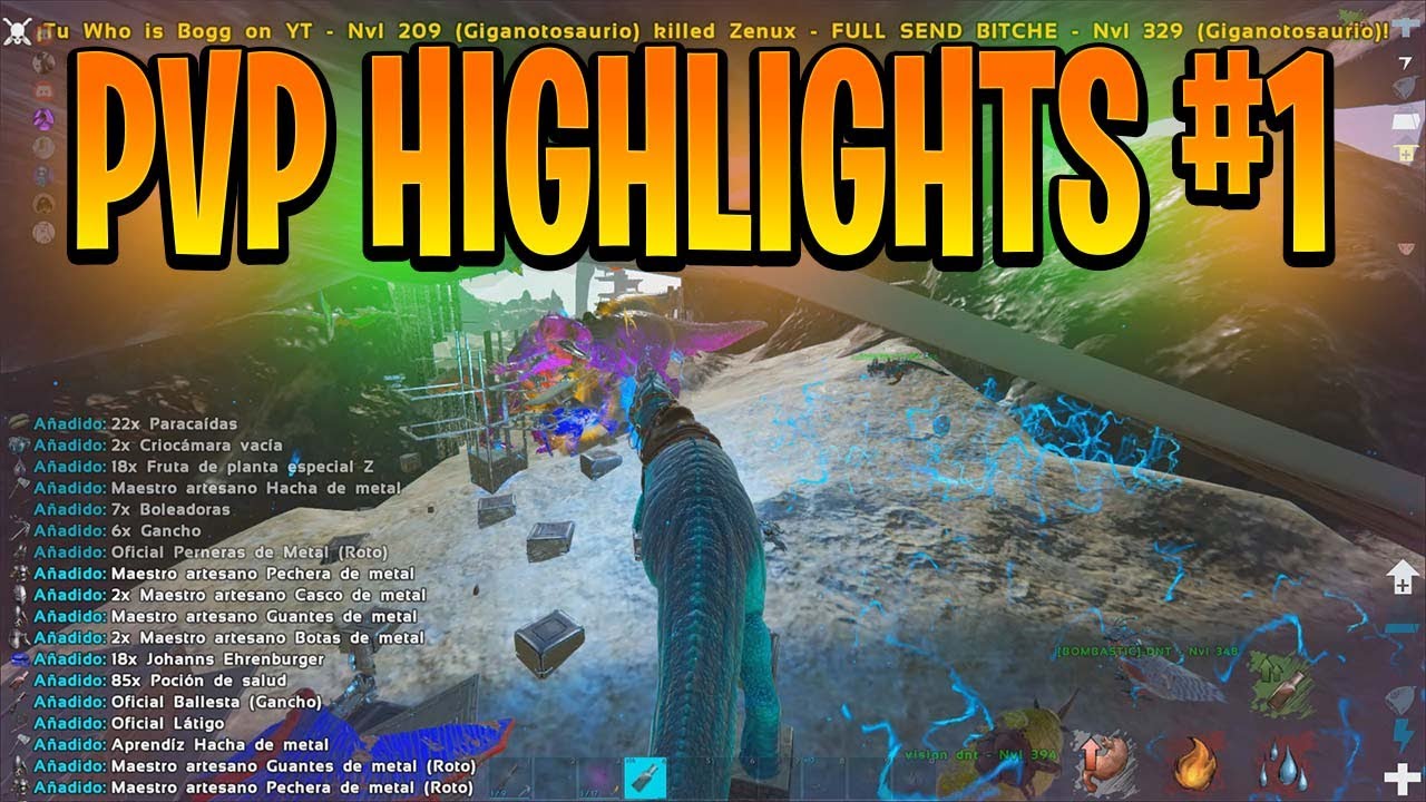 Ark Official PVP | Highlights #1 - YouTube