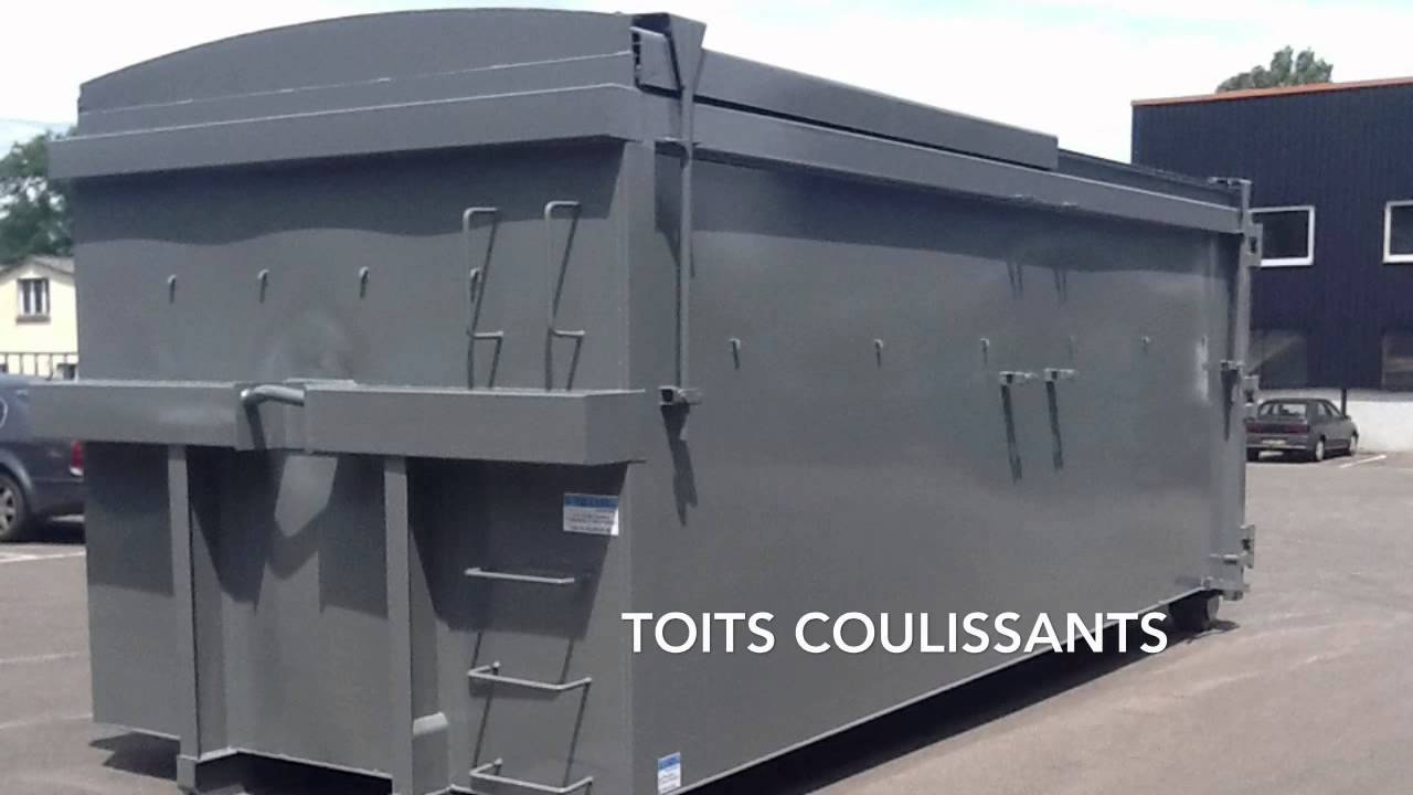 Benne Amovible ROK / Removable Skip ROK - YouTube