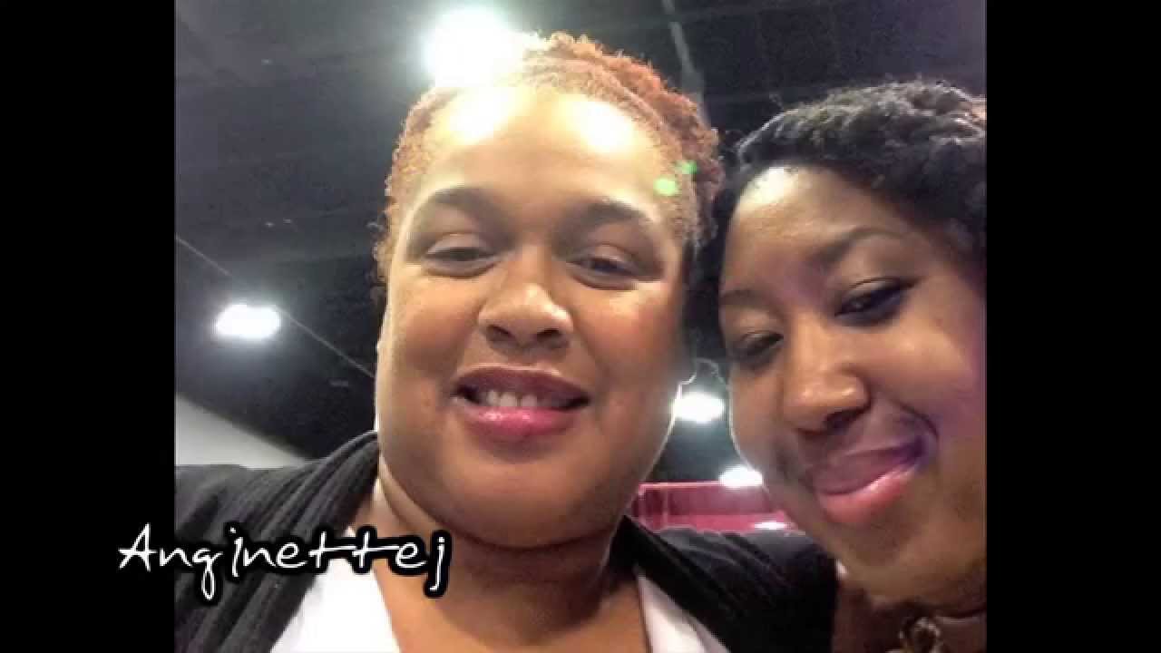 Anginette J at Natural Hair Show 2014 ATL - YouTube