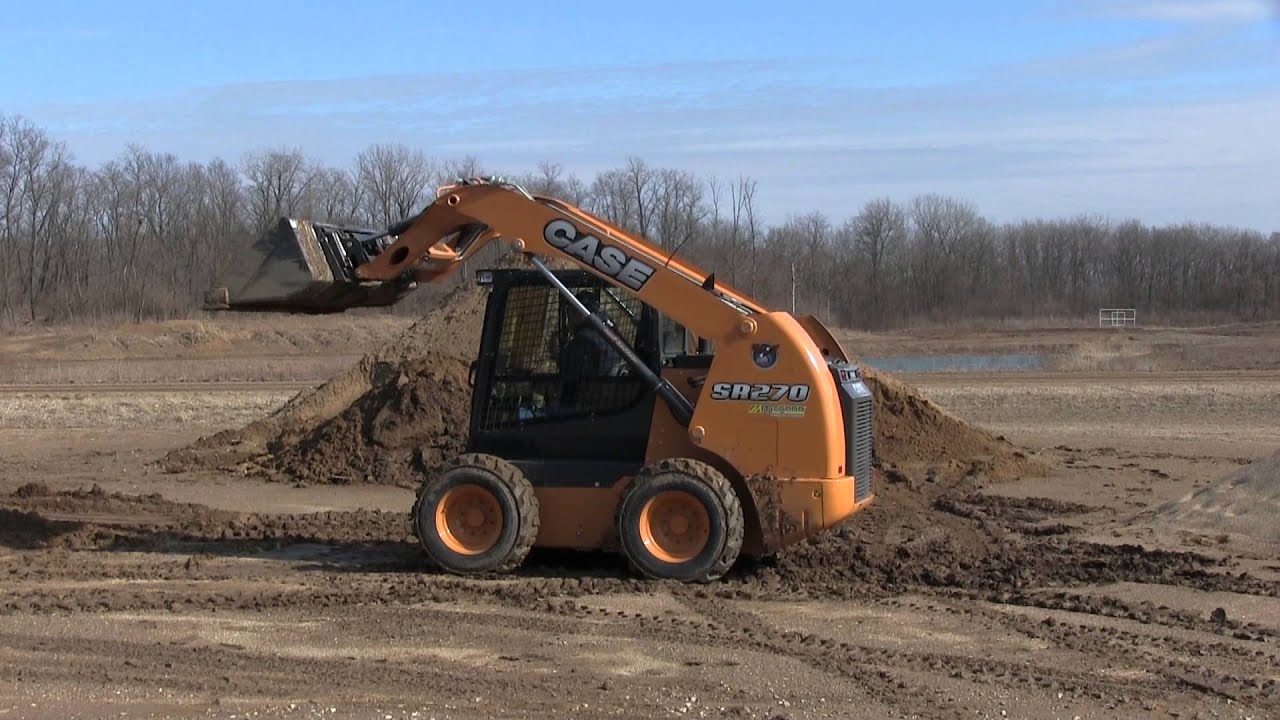 Field Test: Case SR270 Skid Steer Loader - YouTube