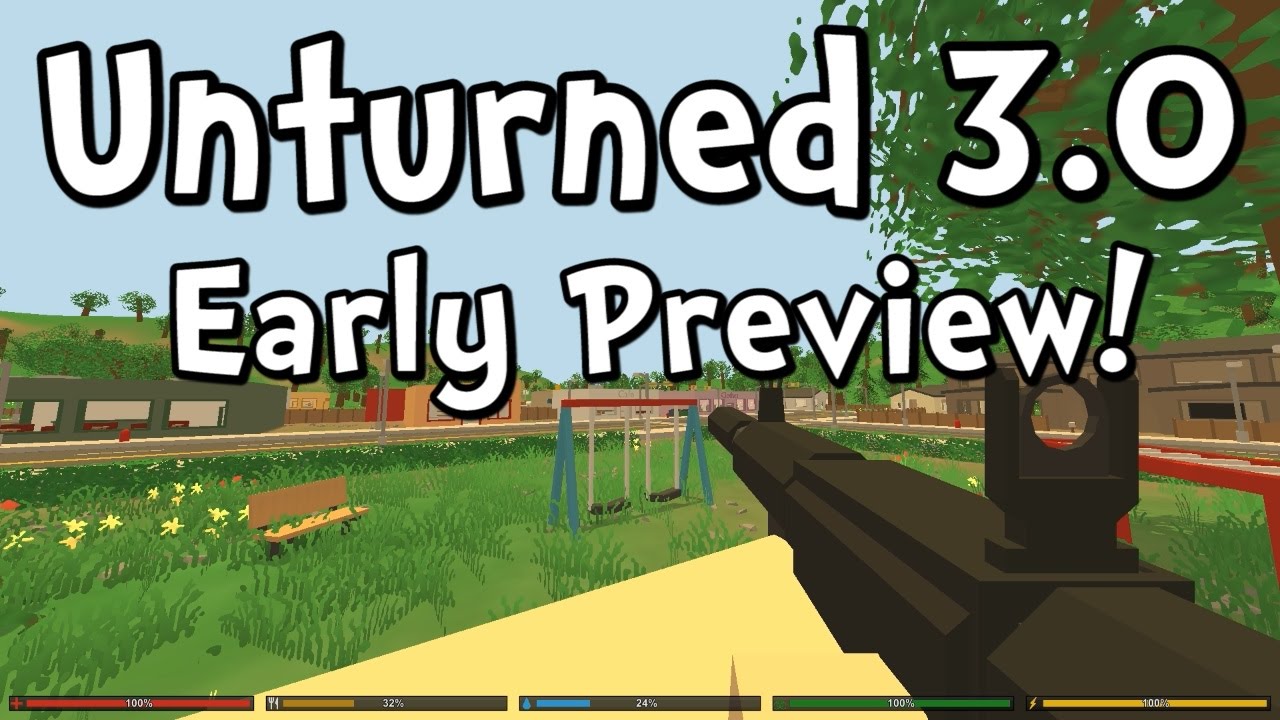 UNTURNED 3.0 Early Preview Test! - YouTube