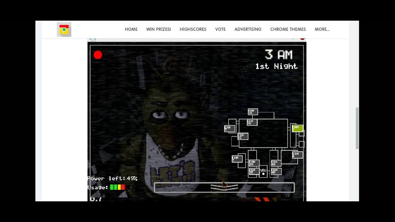 fnaf night 1 complete - YouTube