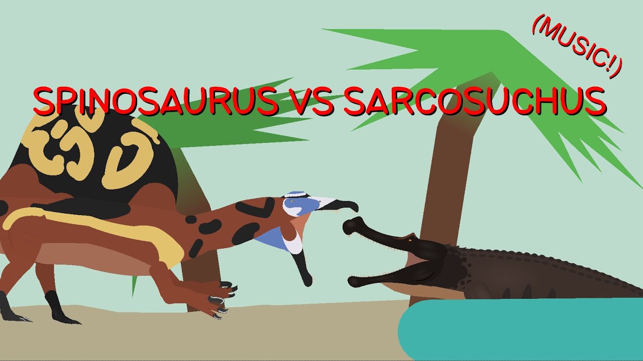 (MUSIC!) Spinosaurus vs Sarcosuchus EPFF - YouTube