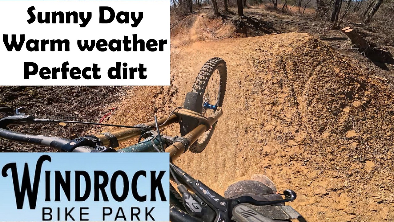 Riding Windrock in the best conditions -- Had an absolute blast hitting ...