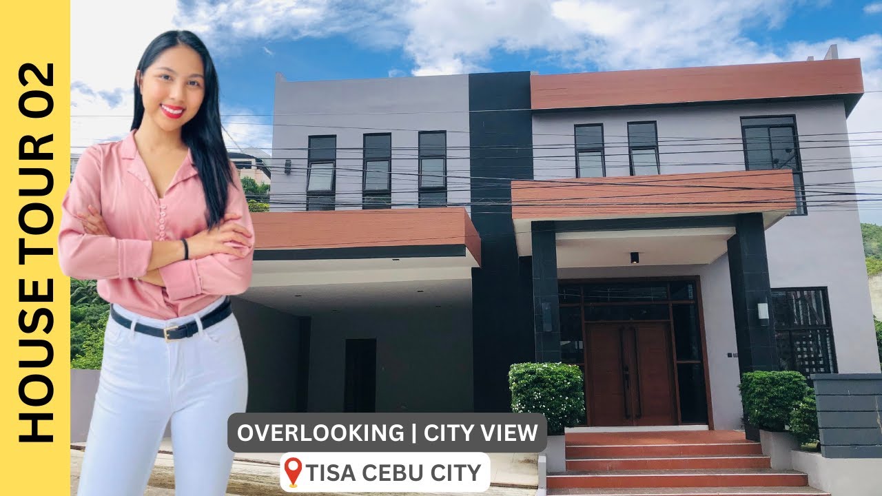 (SOLD) HOUSE TOUR 02 ⏺ BRAND NEW & OVERLOOKING HOUSE IN TISA CEBU - YouTube