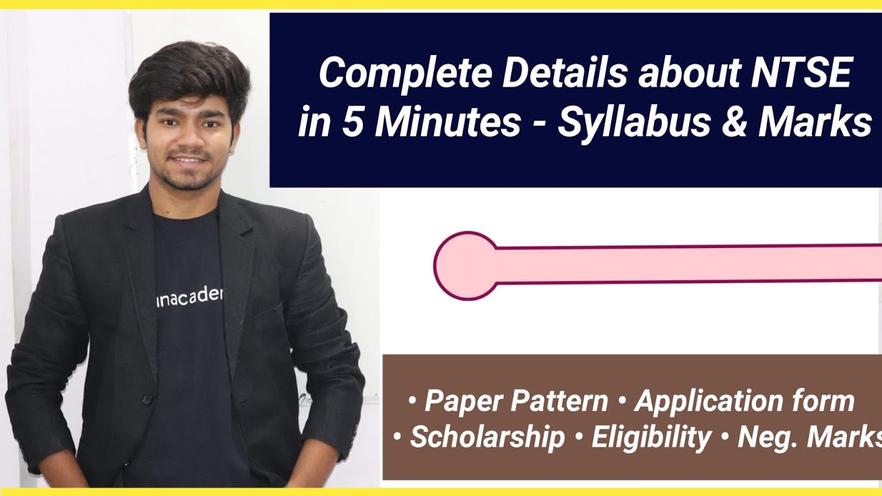 100% Complete Details about NTSE - Eligibility, Paper Pattern ...