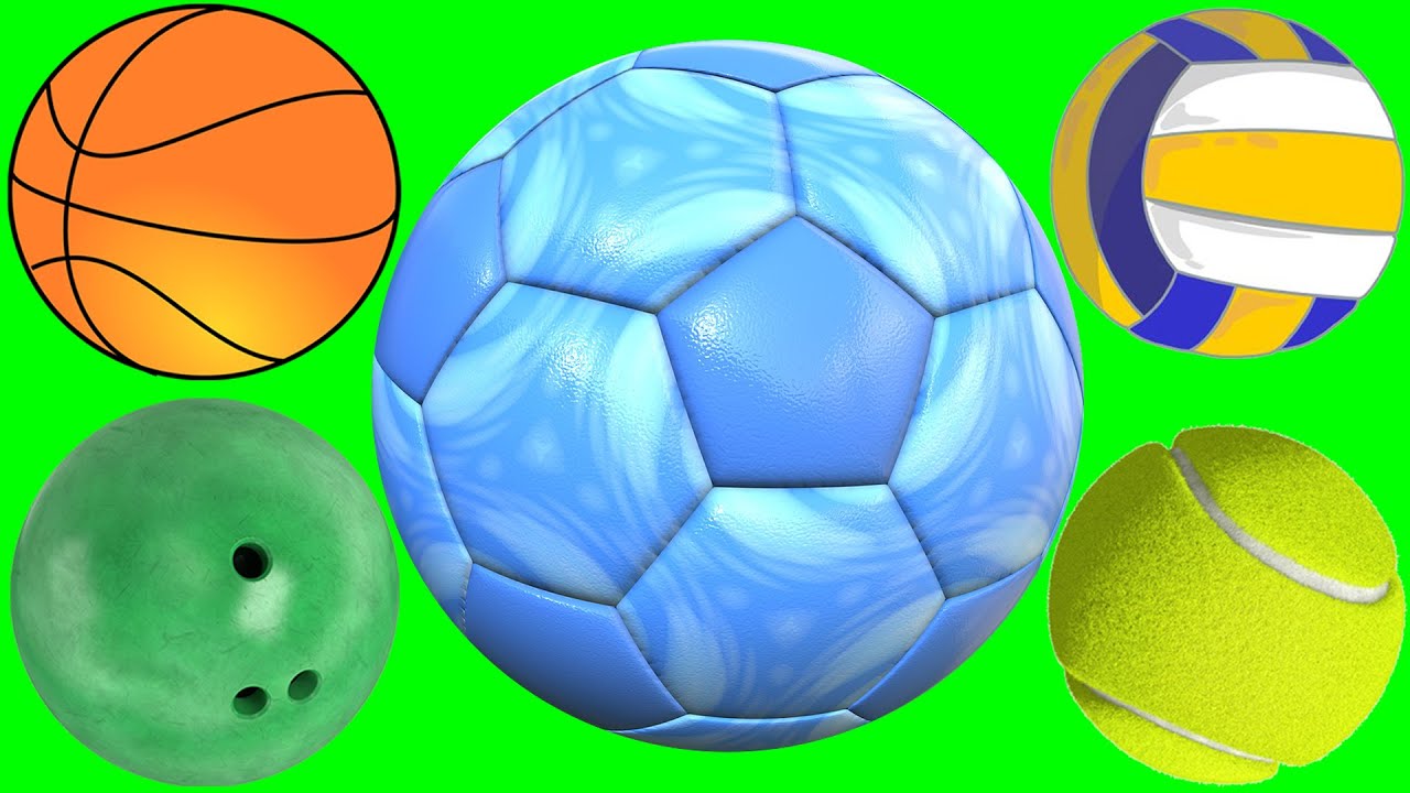 Learn EASY ENGLISH | Learn Sports Balls For Toddler - YouTube
