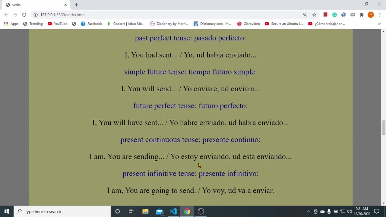 Conjugar Verbo send YouTube conjugar-verbo-send-youtube