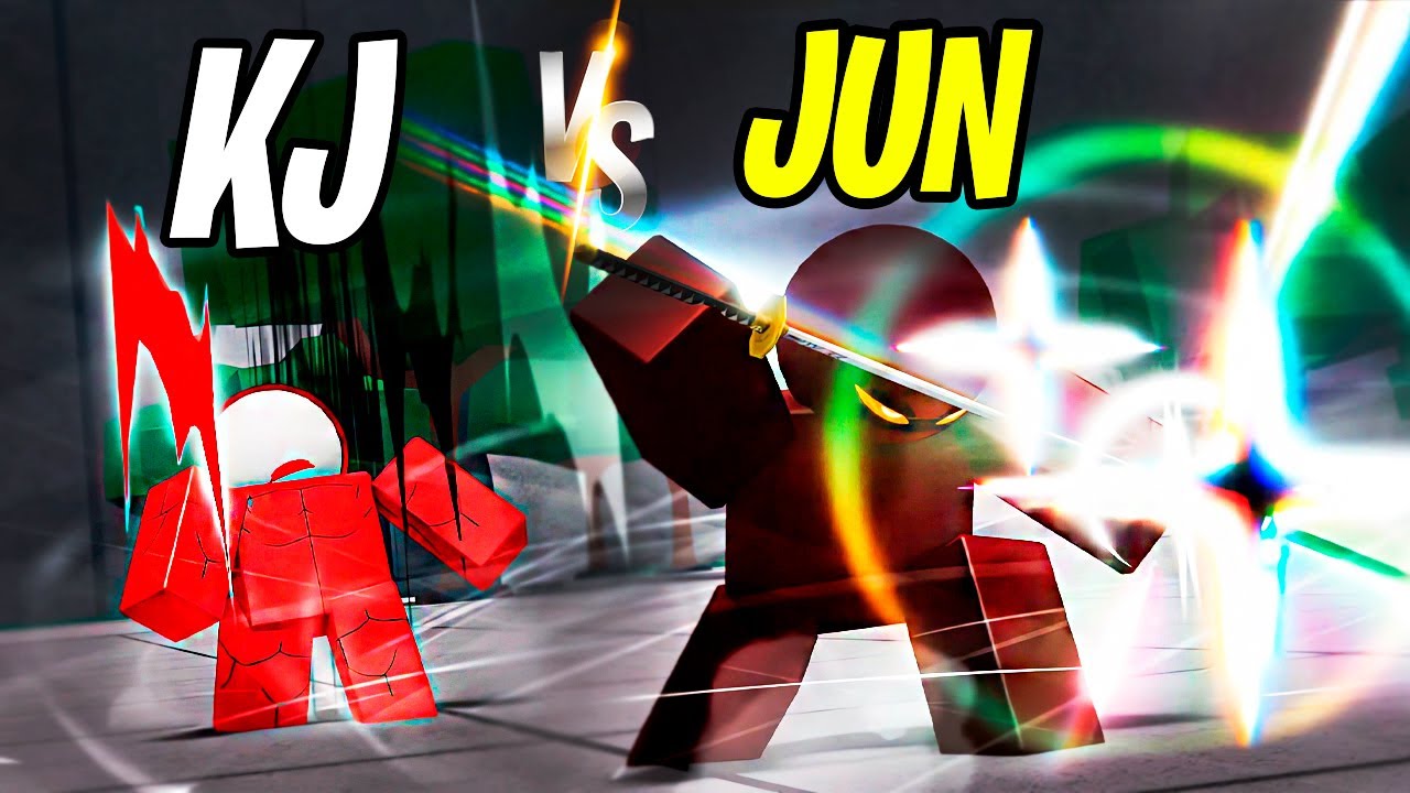 KJ ULTIMATE VS JUN ULTIMATE EN THE STRONGEST BATTLEGROUNDS pt2 - YouTube