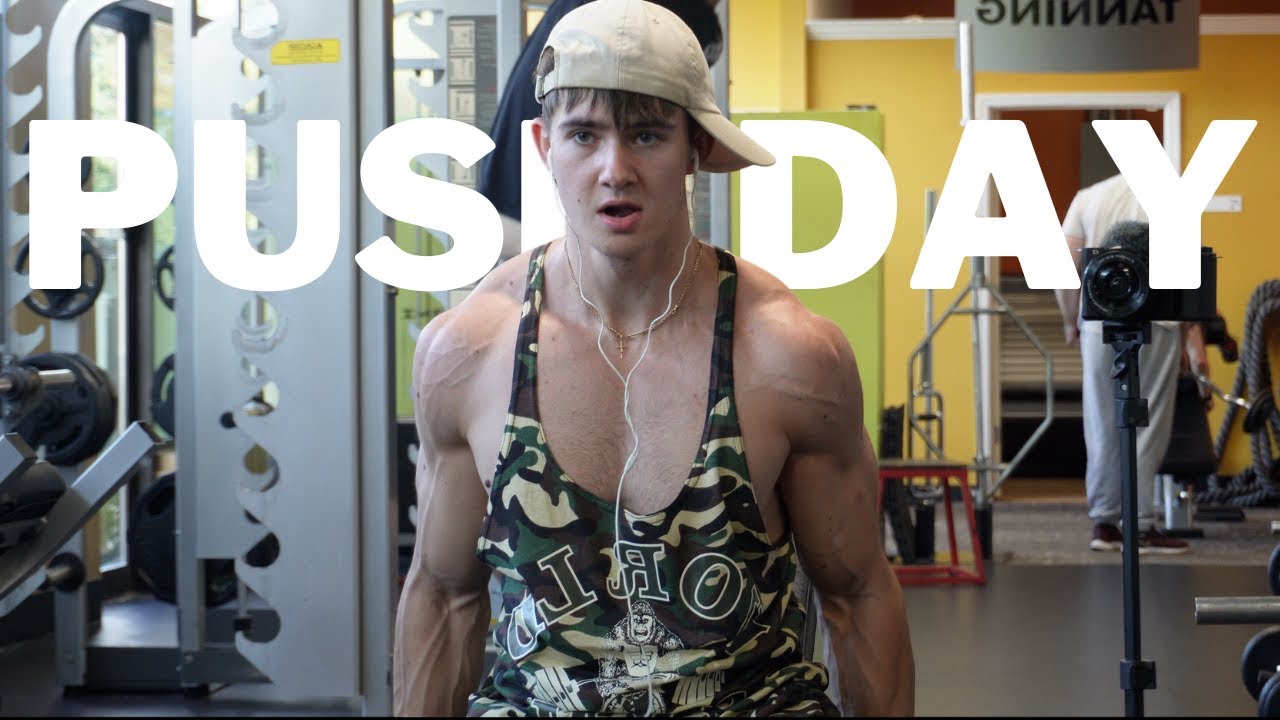 Push Day At Anytime Fitness (zyzz legacy ft. James) - YouTube