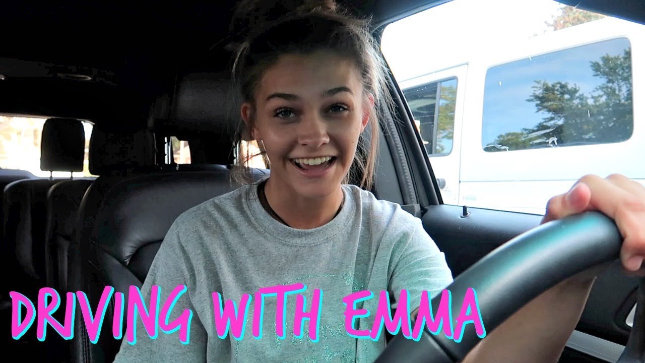 DRIVING WITH EMMA! KICK OFF TO SUMMIT CHEER PARTY! | EMMA AND ELLIE ...