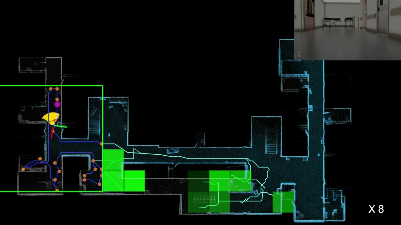 Autonomous Exploration using TARE Planner running in Isaac-Sim Environment - YouTube