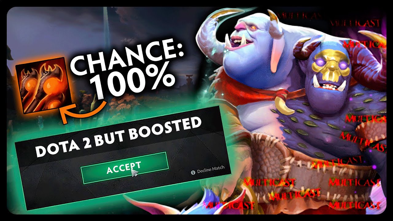 Dota 2 But 100% Multicast - YouTube