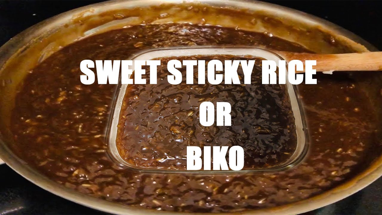 How To Make Sweet Sticky Rice | BIKO | Cooking | LifeinAmerica - YouTube