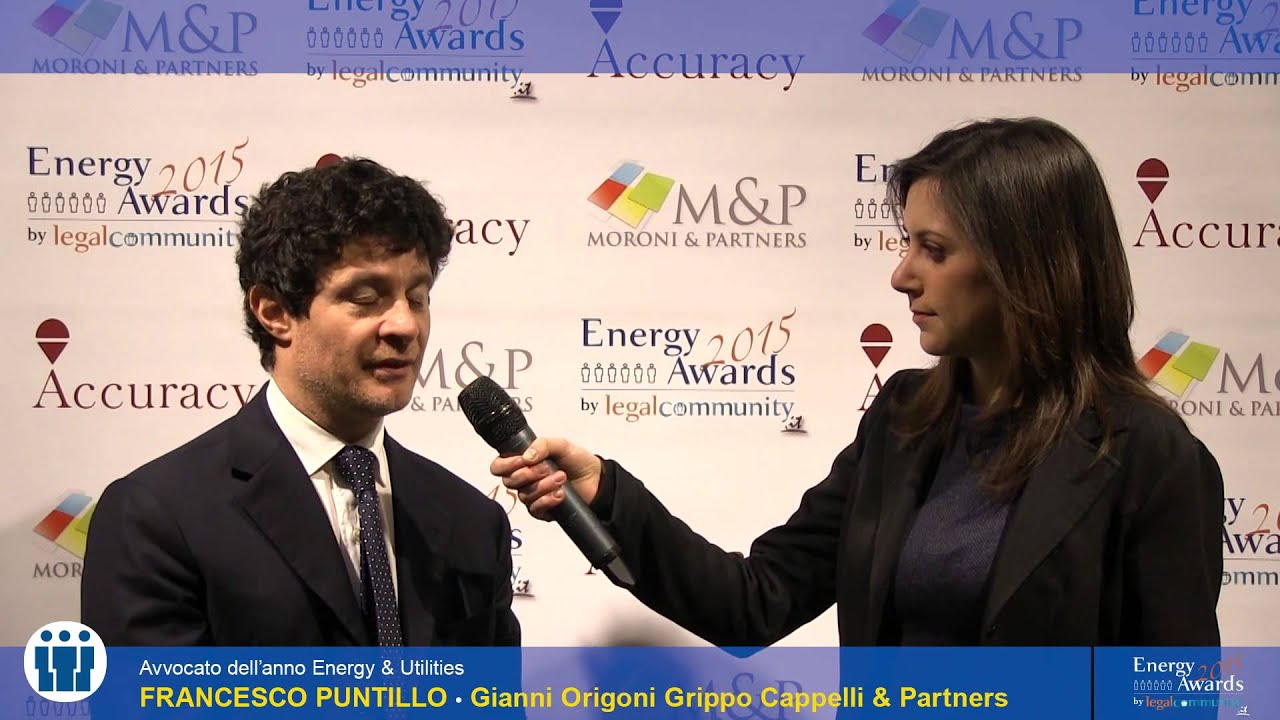 Francesco Puntillo - Energy Awards 2015 by legalcommunity.it - YouTube