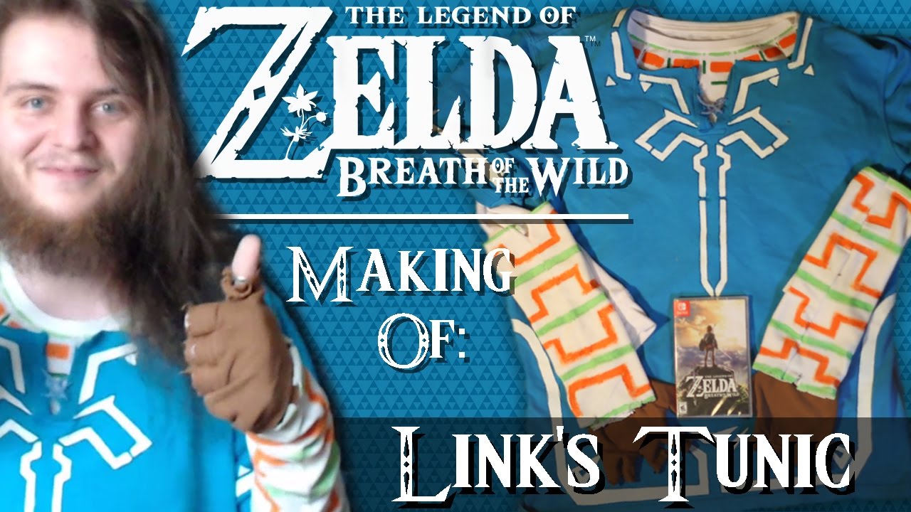 Making Of: Link's Tunic (Zelda: Breath Of The Wild) - SMM Eps. 48 - YouTube