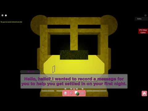 Golden Freddy Jumpscare (FNAF in Piggy Build Mode)
