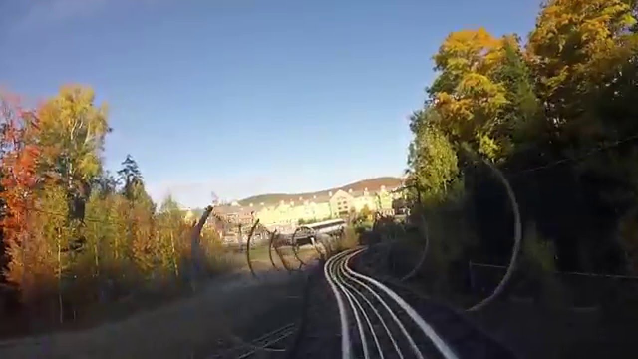 Timber Ripper Mountain Coaster Okemo - YouTube