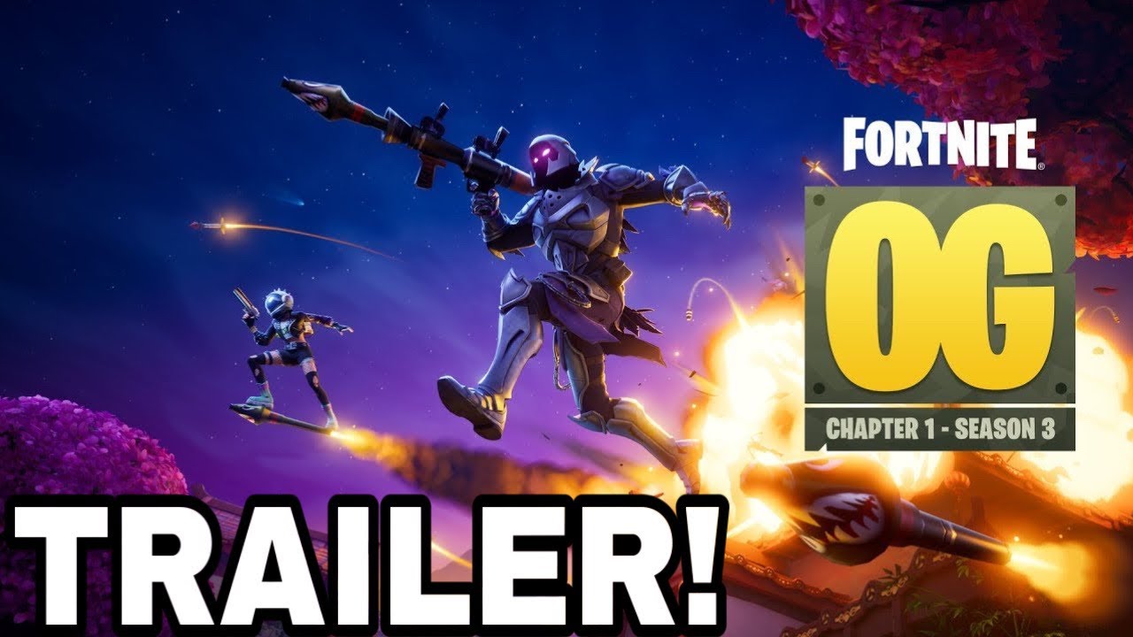 FULL Fortnite OG Chapter 1 Season 3 Update OFFICIAL TRAILER! 😱 - YouTube