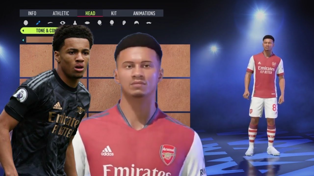 Fifa 23 | How To Create Ethan Nwaneri 🏴󠁧󠁢󠁥󠁮󠁧󠁿 - YouTube