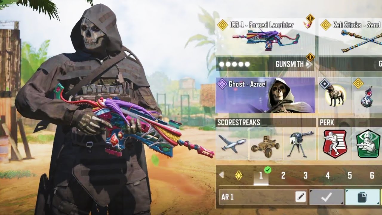 Best Ghost skin until Mythic Ghost coming next season🔥| Legendary ICR1 ...
