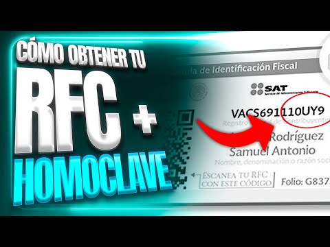Cómo OBTENER la HOMOCLAVE de tu RFC con CURP ✅