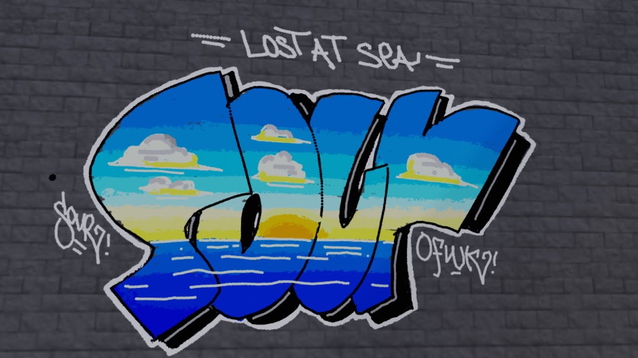@Roblox Sour graffiti tutorial vip section on urban spray paint - YouTube