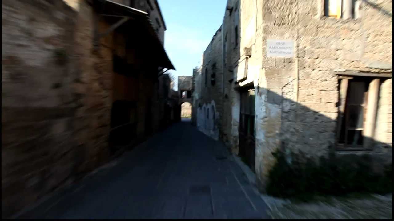 Old town rodos Παλια πολη ροδος - YouTube