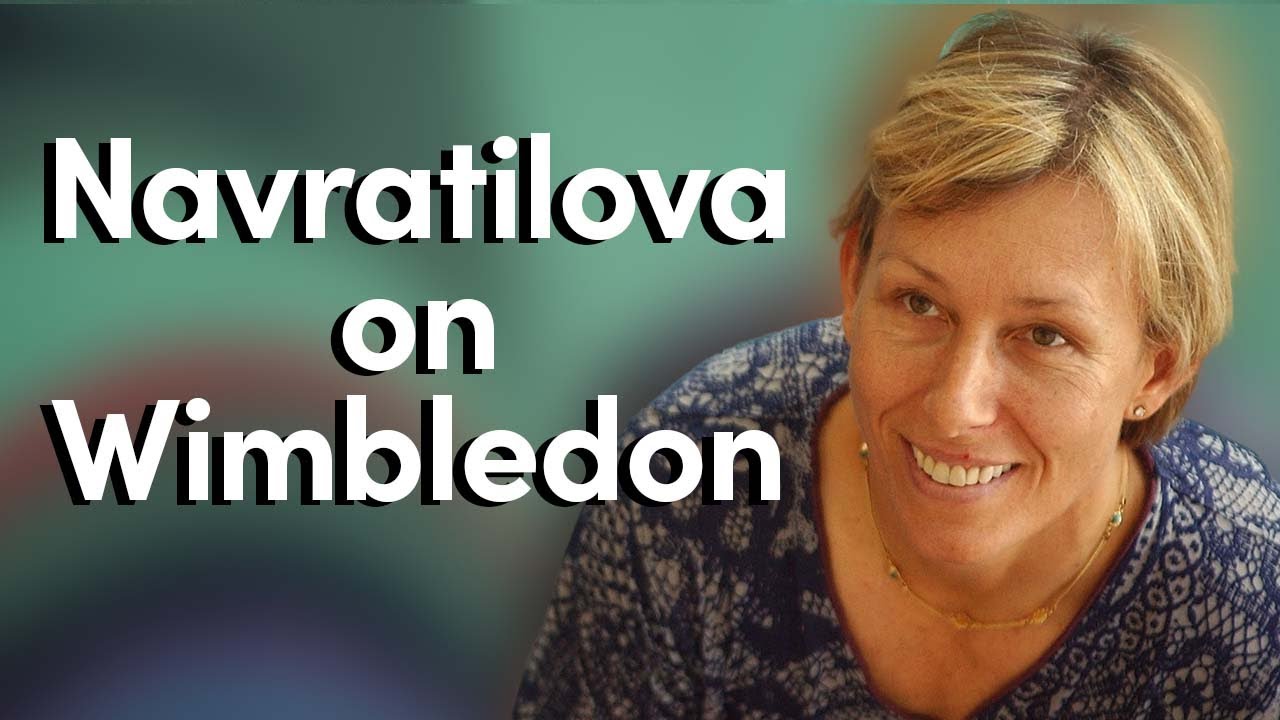 Laureus exclusive interview with Martina Navratilova on Wimbledon - YouTube