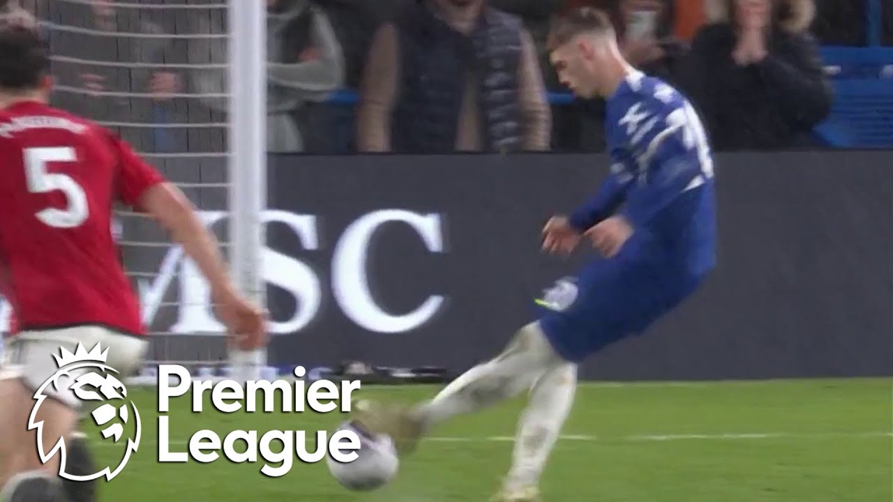 Cole Palmer's penalty puts Chelsea level at 3-3 v. Manchester United ...