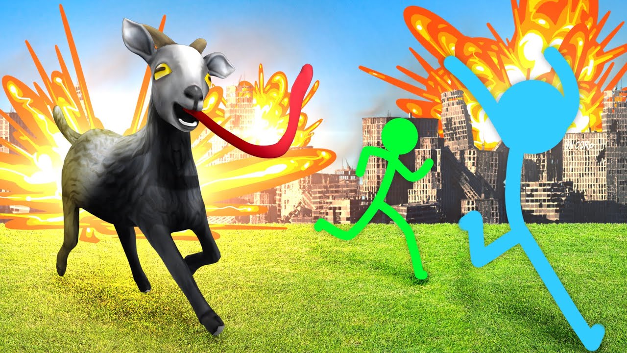 Mayhem, Explosions, and GOATS! | Goat Simulator 3 - YouTube