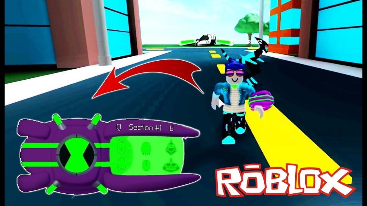EL OMNITRIX DE BEN 10 EN ROBLOX | ARRIVAL OF ALIENS BEN 10 ROBLOX - YouTube