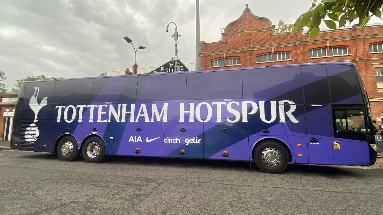 🏆 U21 CUP FINAL | 🚎 TEAM BUS & PLAYERS ARRIVAL | #Spurs #COYS #Fulham # ...